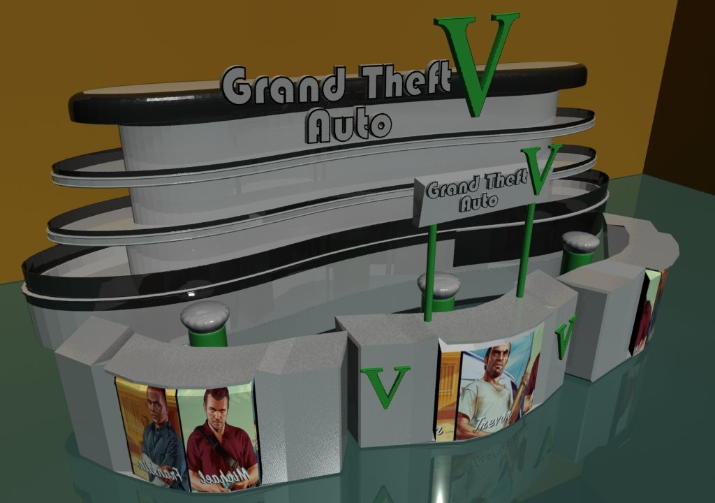 ArtStation - Stand preventa GTA V