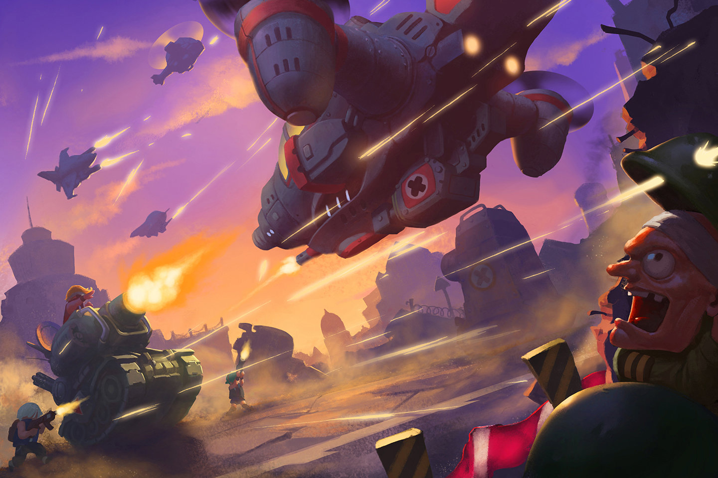 ArtStation - Metal slug