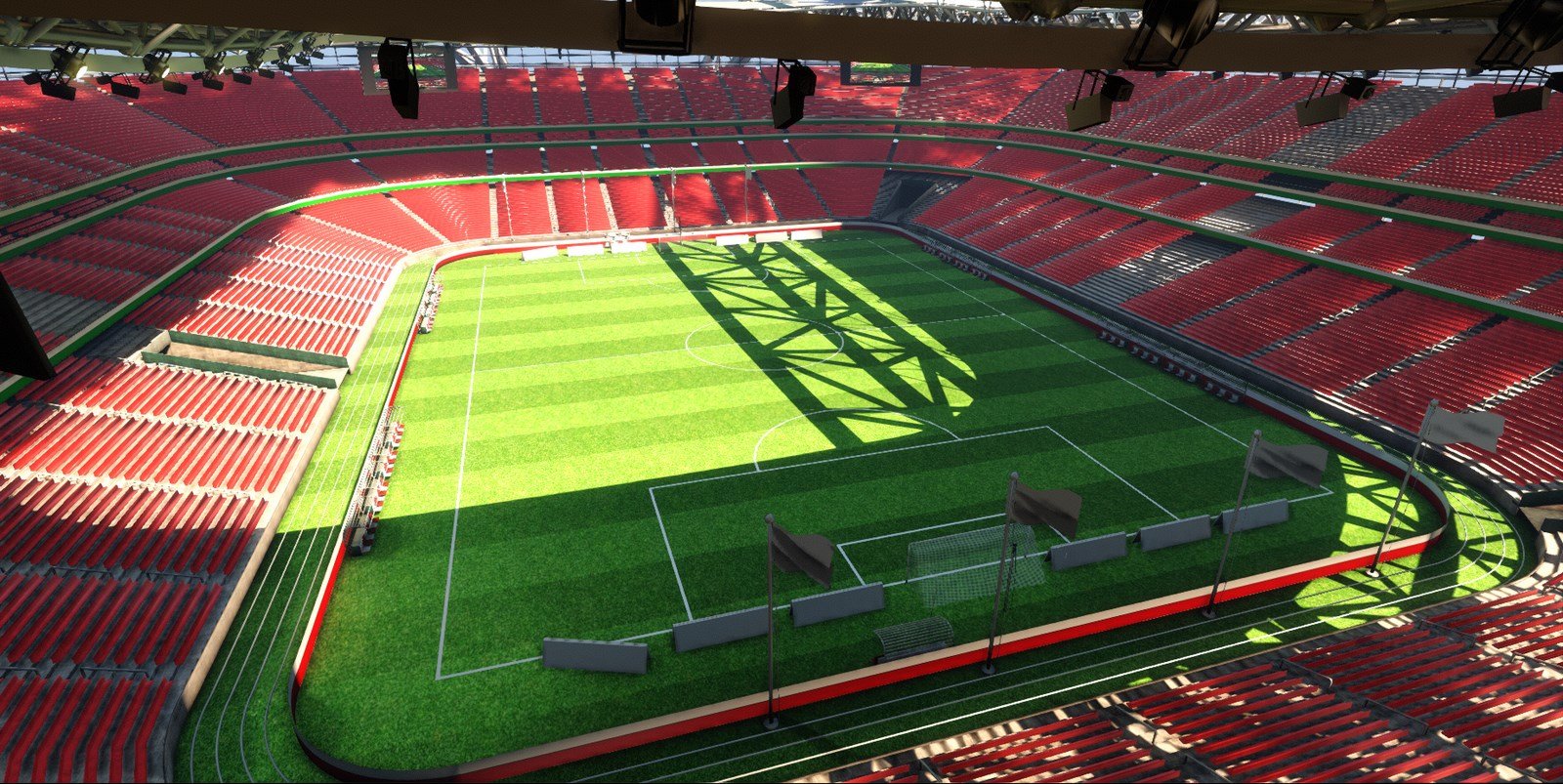 ArtStation - Football Stadium (Soccer)