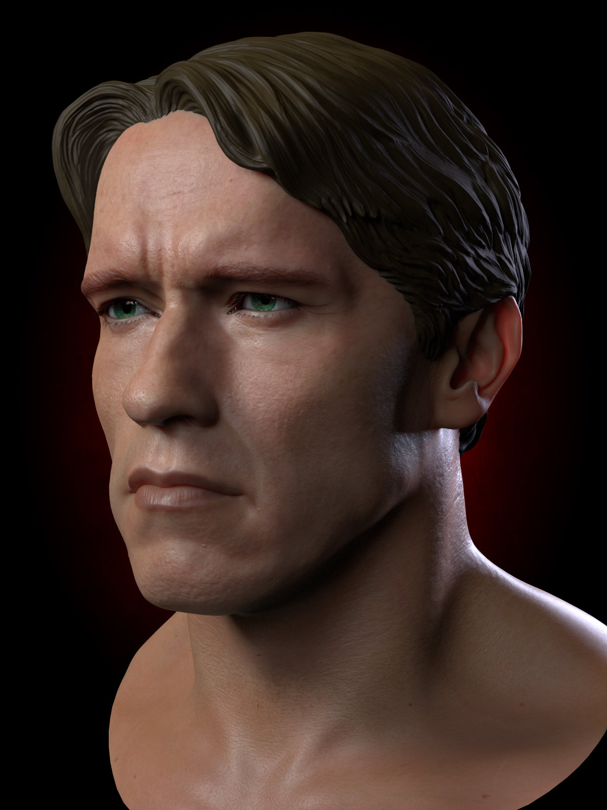 ArtStation - The Terminator__T-800