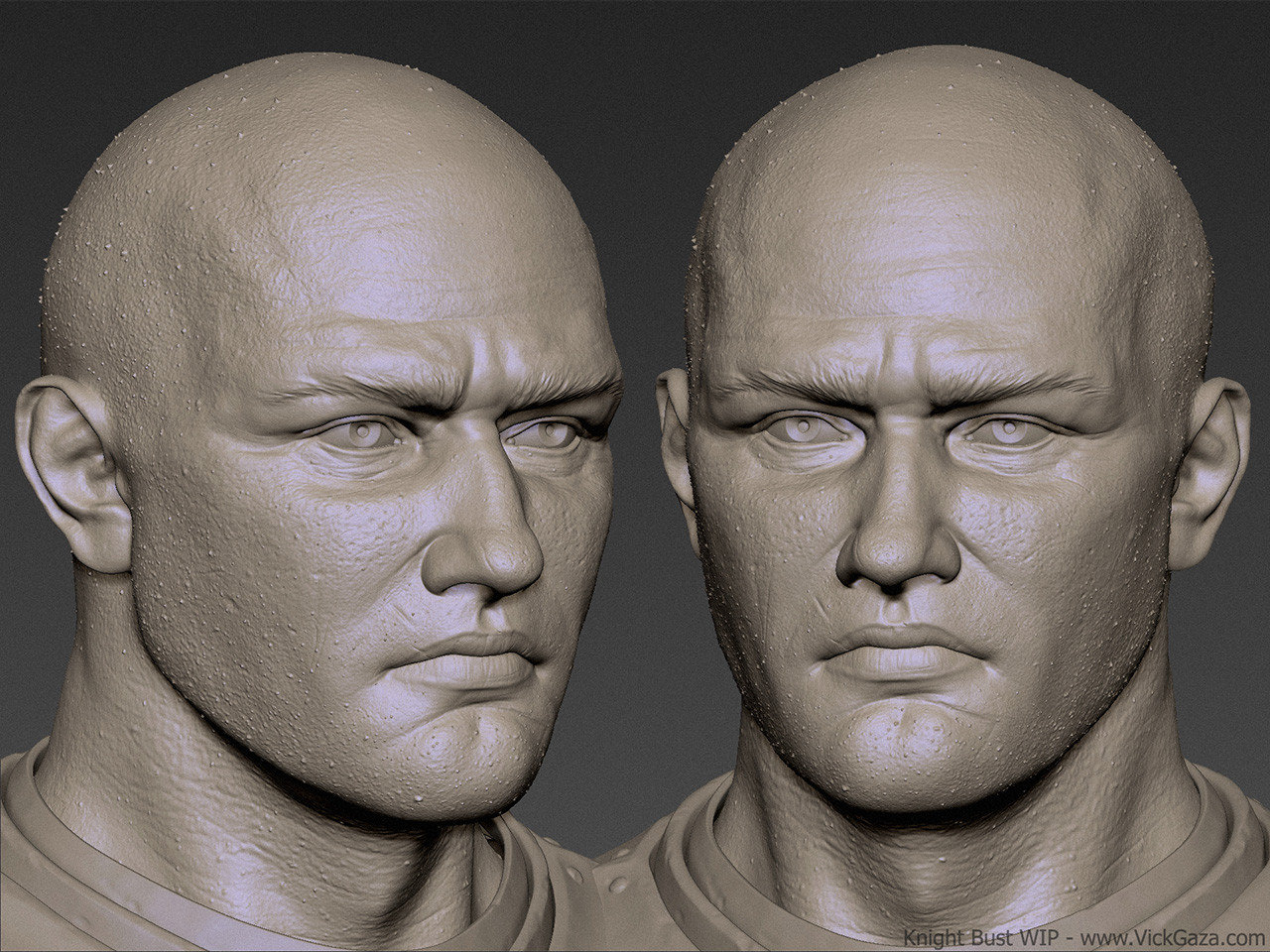 ArtStation - Knight Portrait aka Meathead Vlad