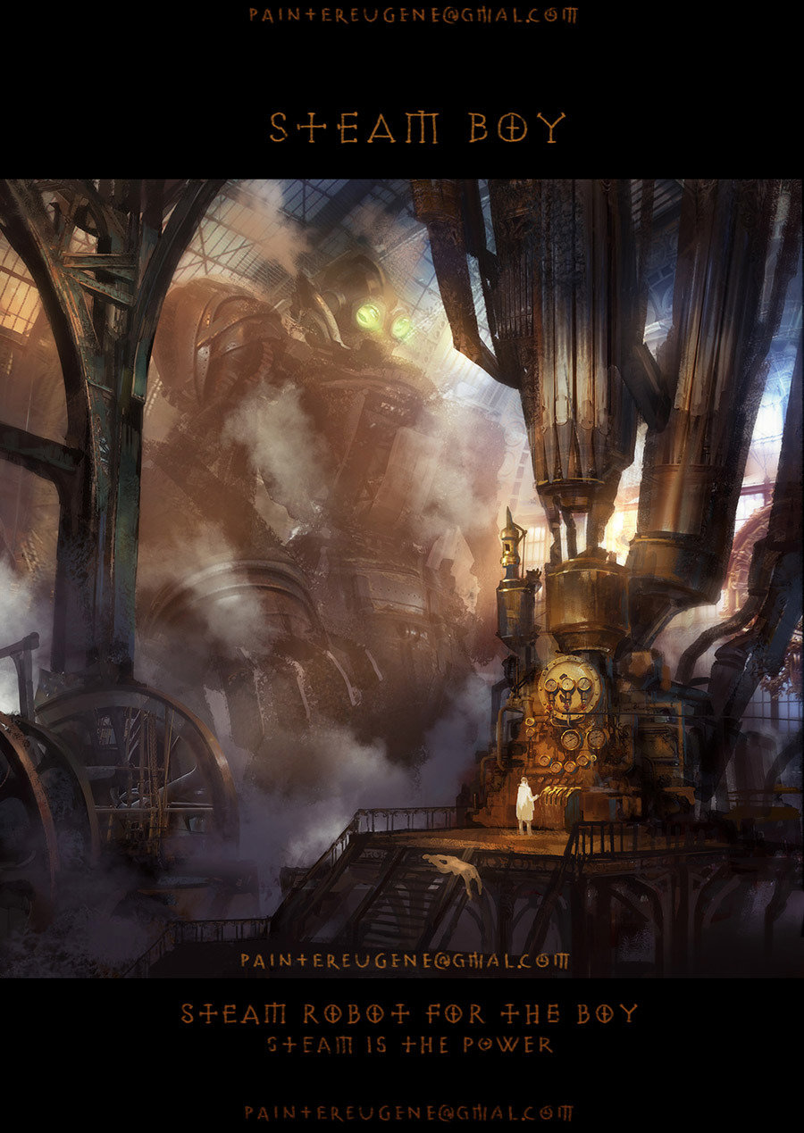 ArtStation - steam boy
