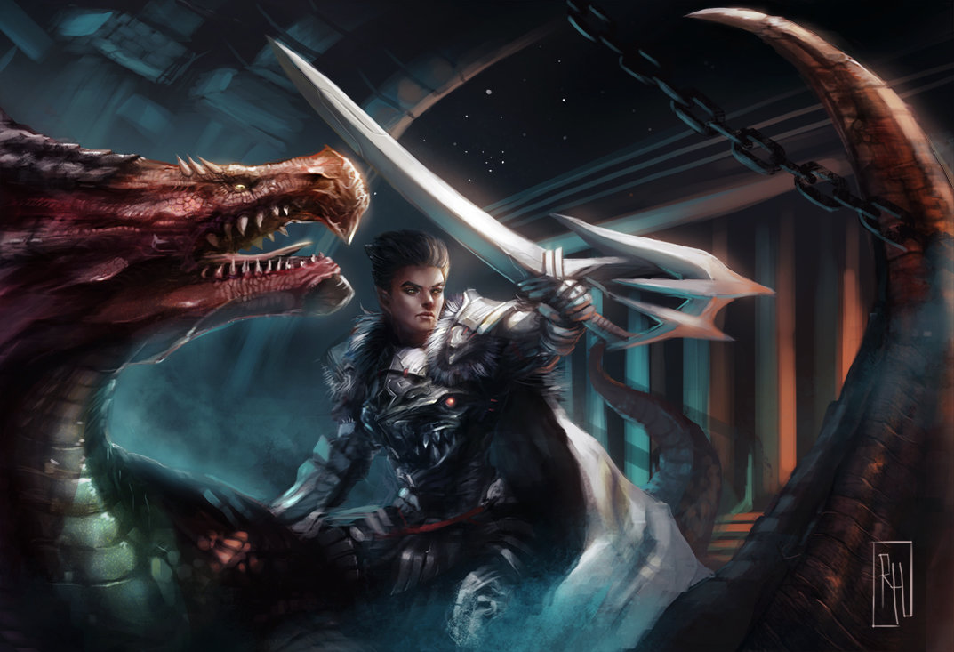 ArtStation - Dragon Knight