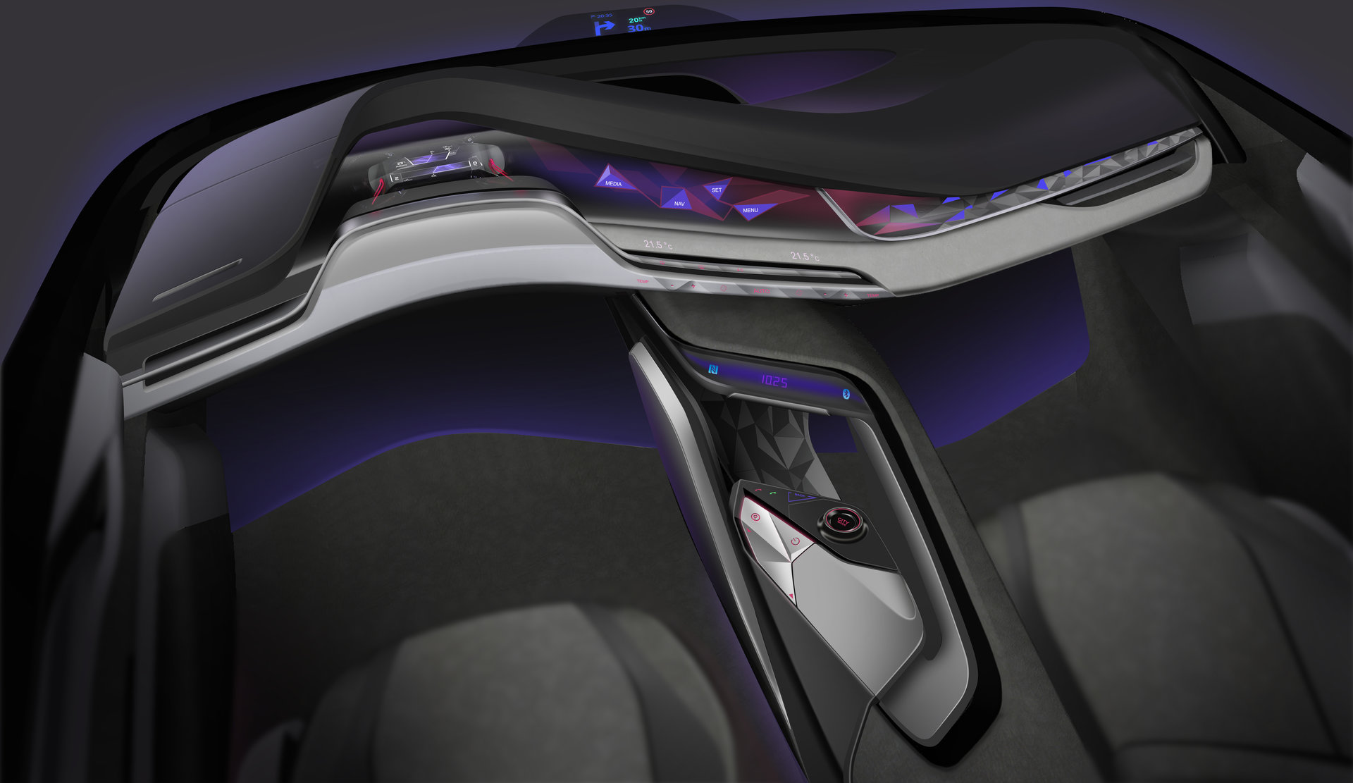 ArtStation - automotive interior concept