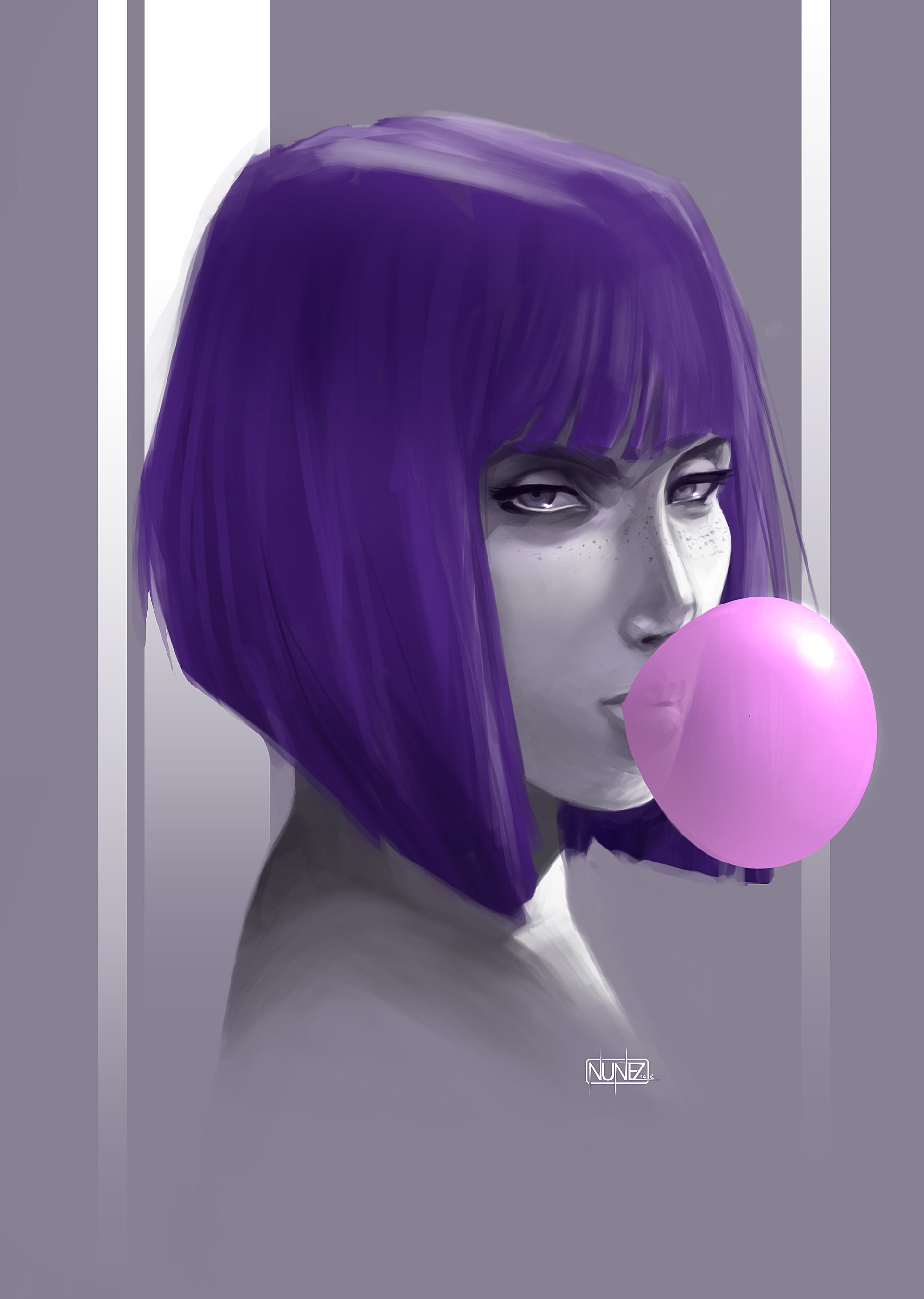 ArtStation - B-Gum Girl