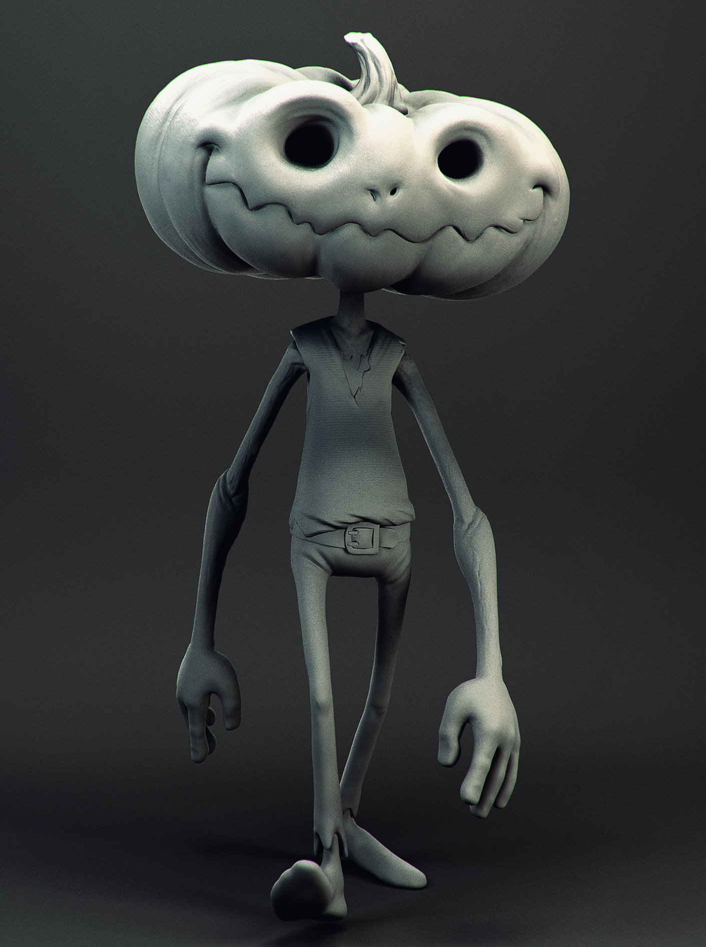 ArtStation - Pumpkin man, Tim Verhoeven