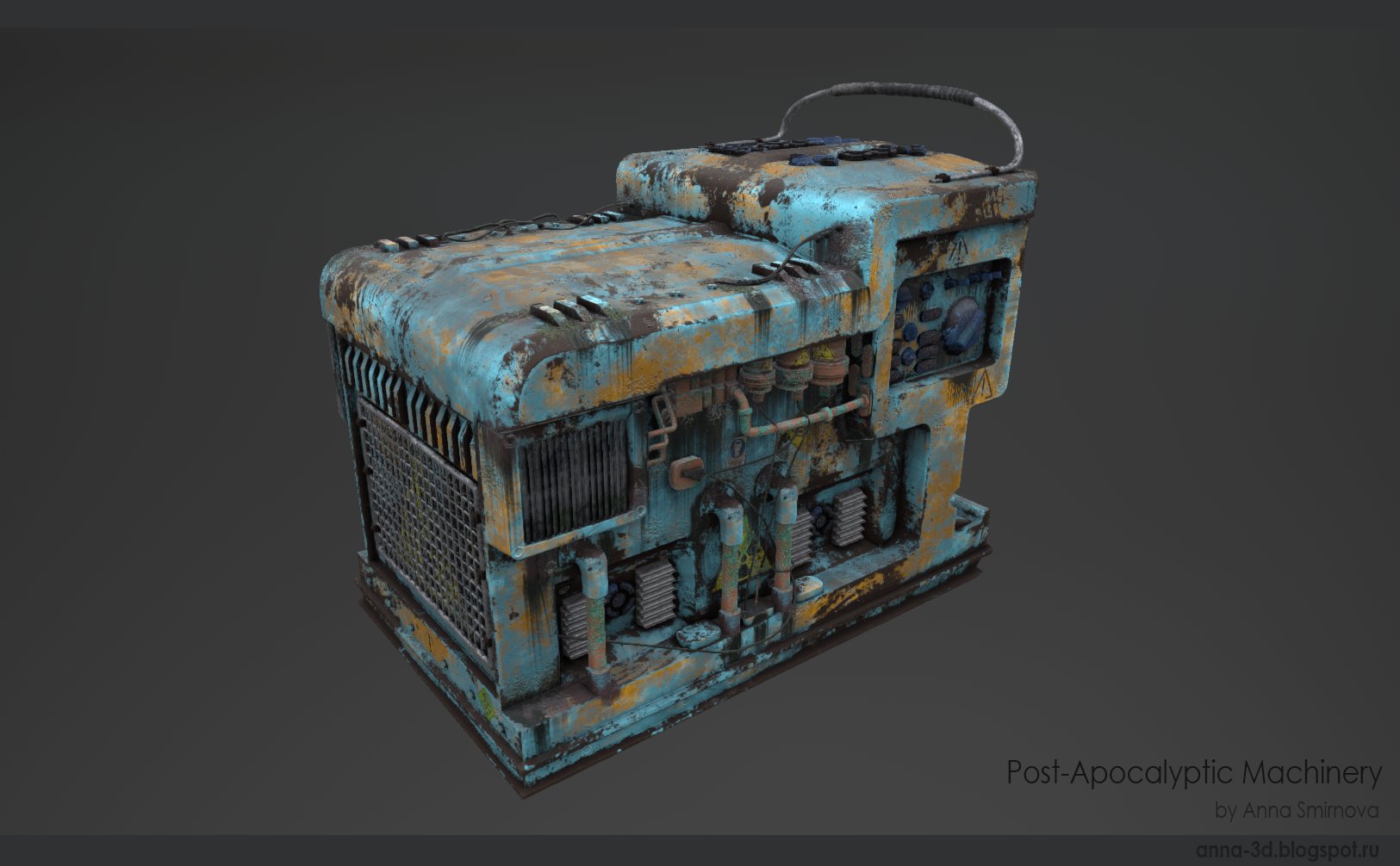 ArtStation - Post-Apocalyptic Machinery