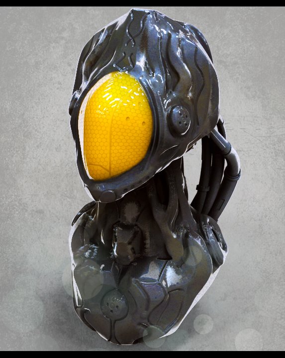 ArtStation - Alien Bust Sketch