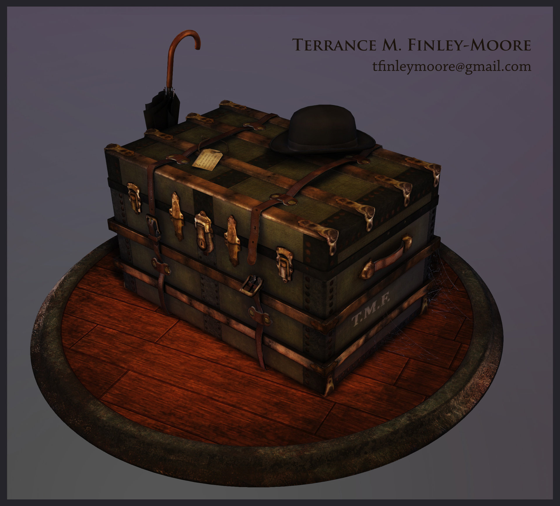 ArtStation - Steamer Trunk
