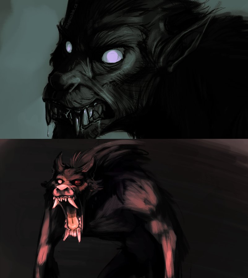 ArtStation - Werewolves
