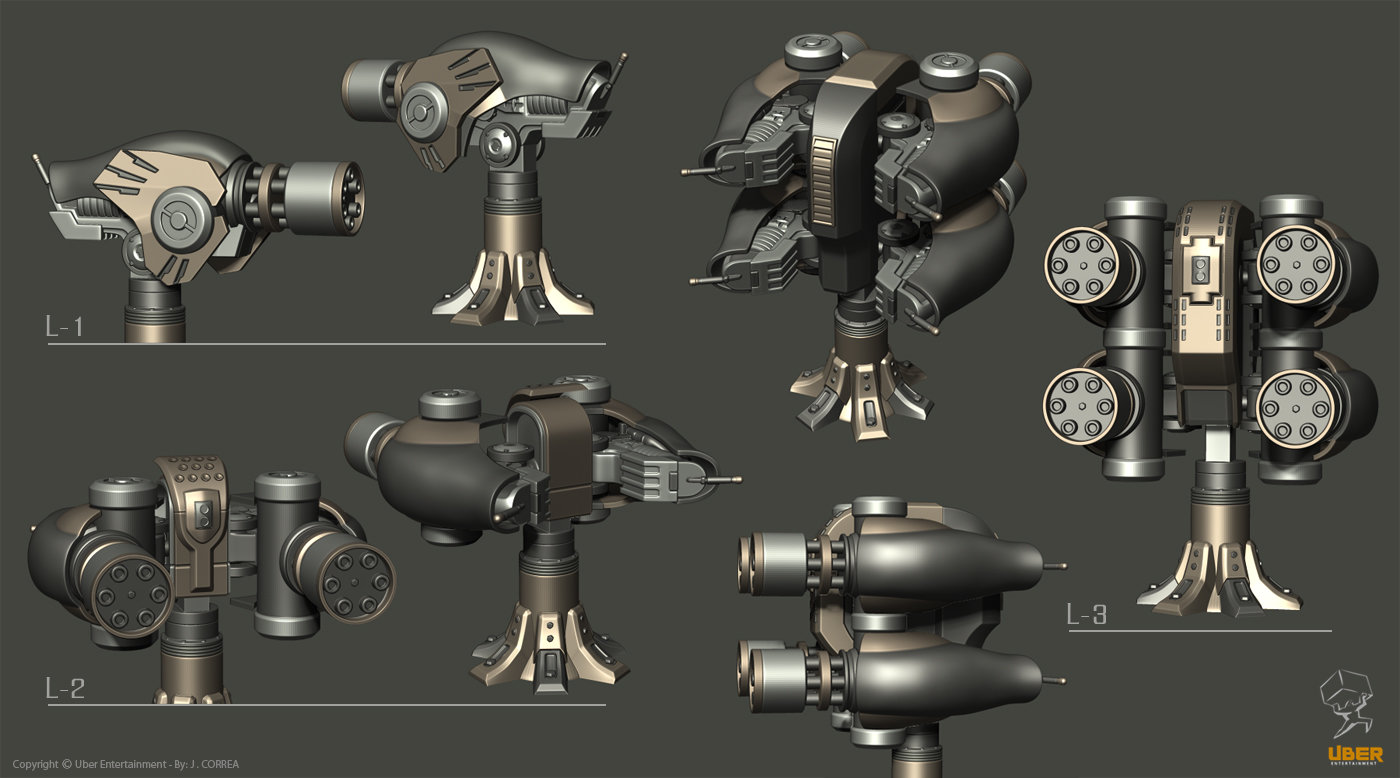 ArtStation - MiniTurret