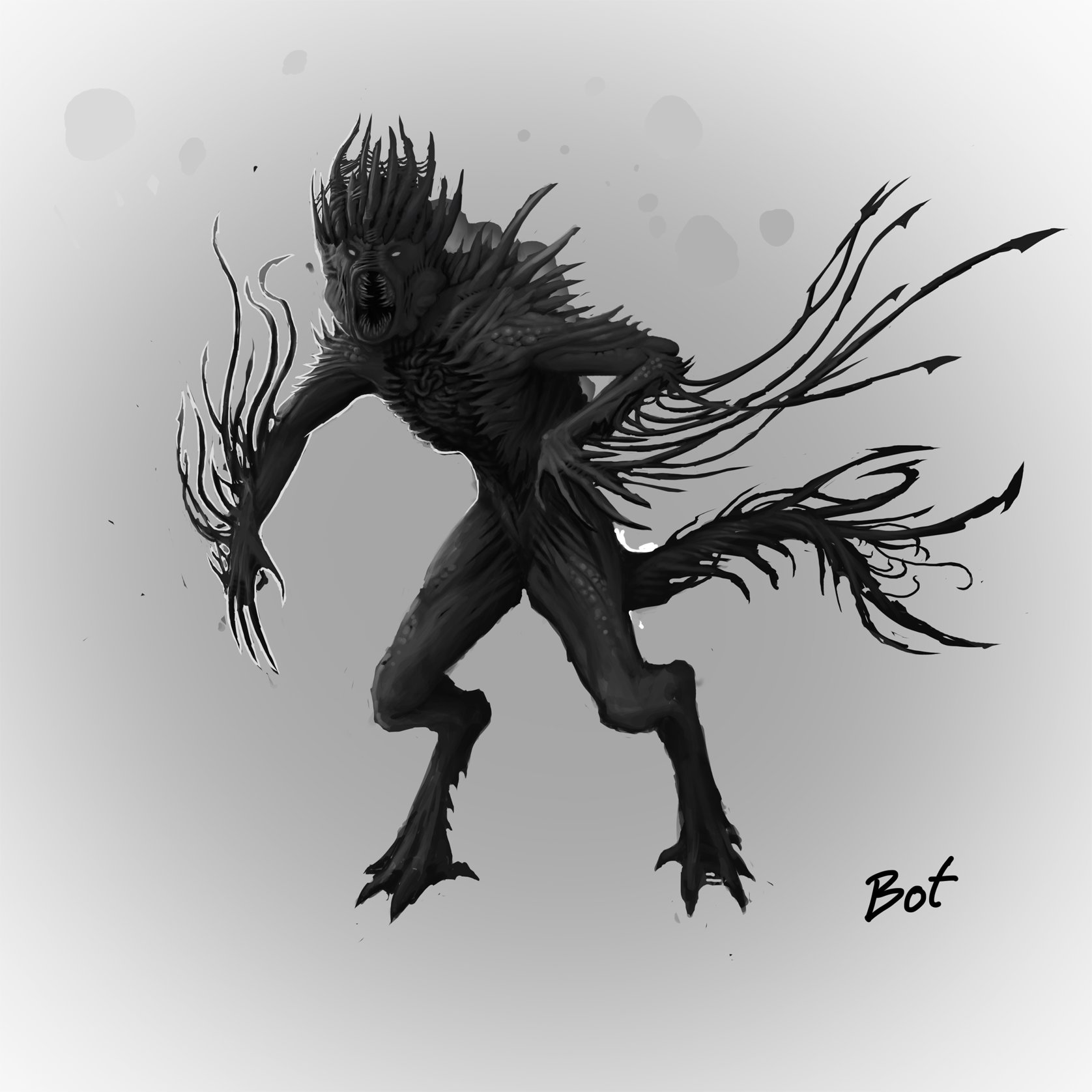 ArtStation - Plague monster concept, Dani Felix Montoya Laynes