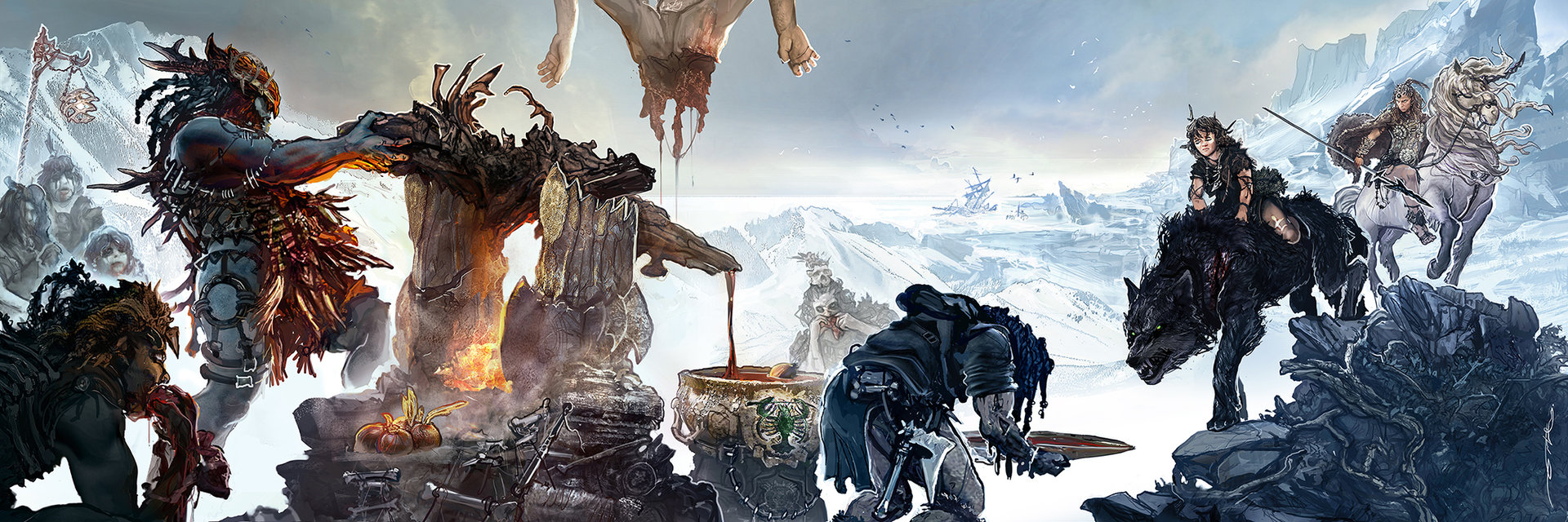 ArtStation - Send Me Back To The Wolf's Den