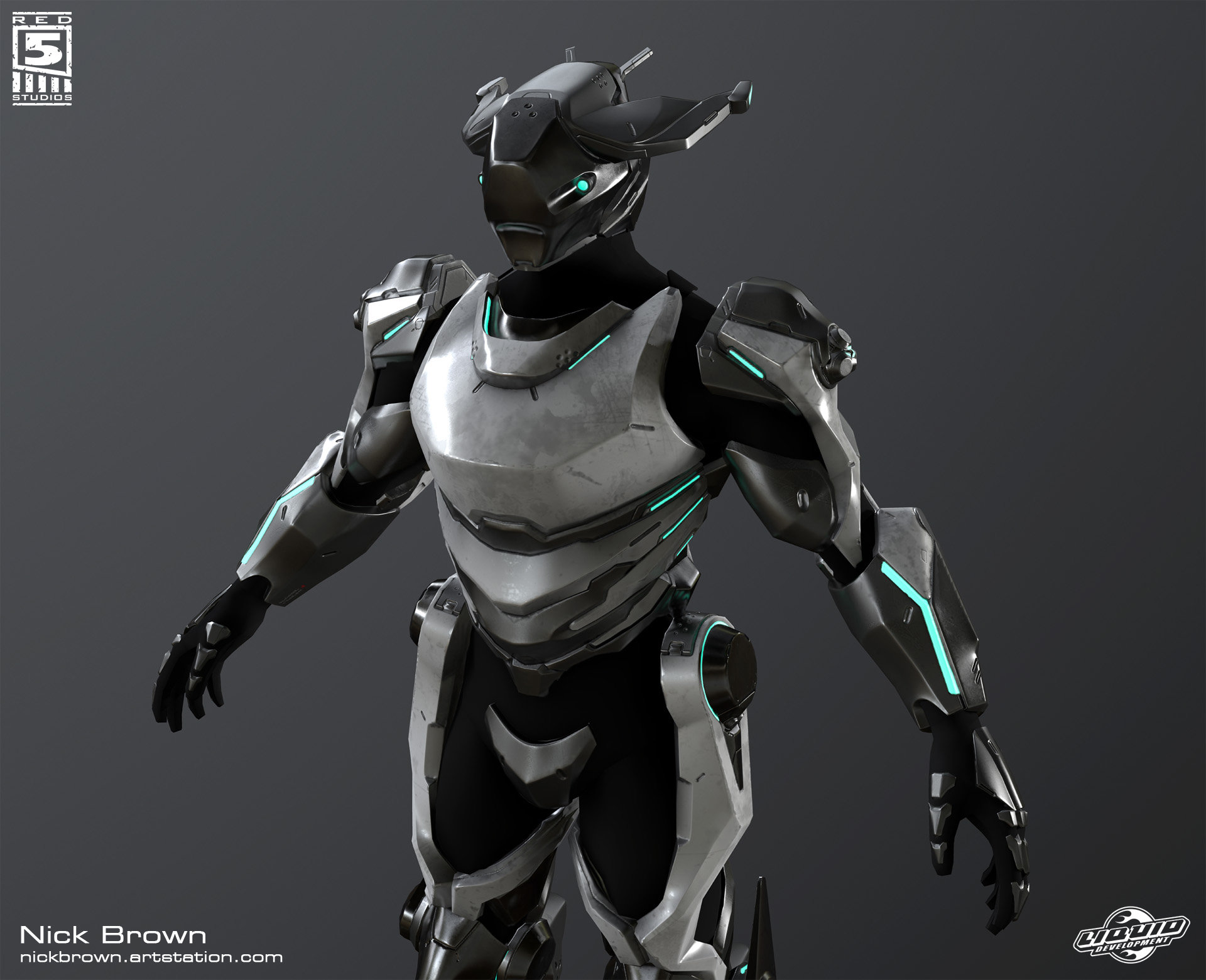 ArtStation - Firefall - Recon Ultimate Armor, Nick Brown