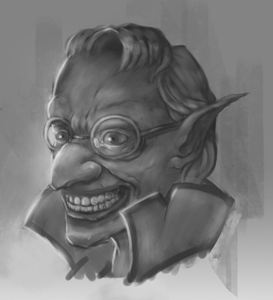 ArtStation - Goblin Scientist