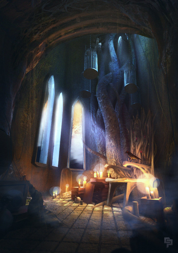 ArtStation - Wizard room