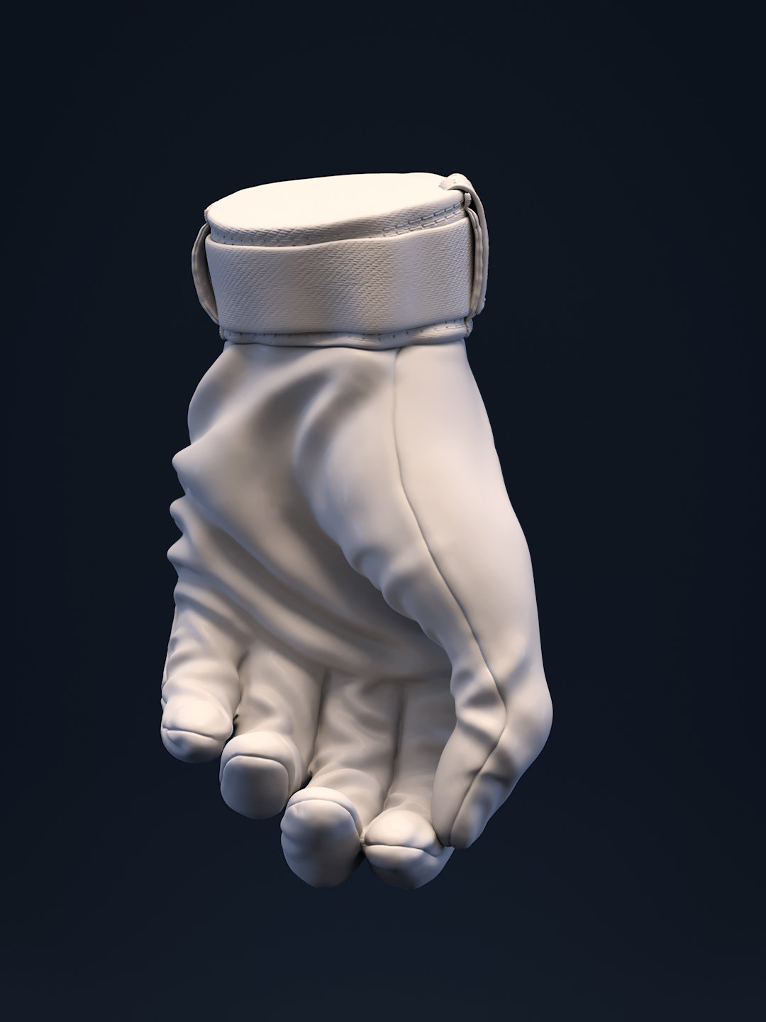 ArtStation - Girl in exo - Leather Gloves