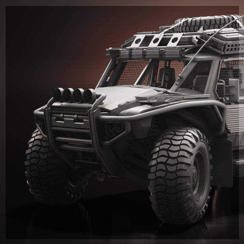 ArtStation - The BisonV2