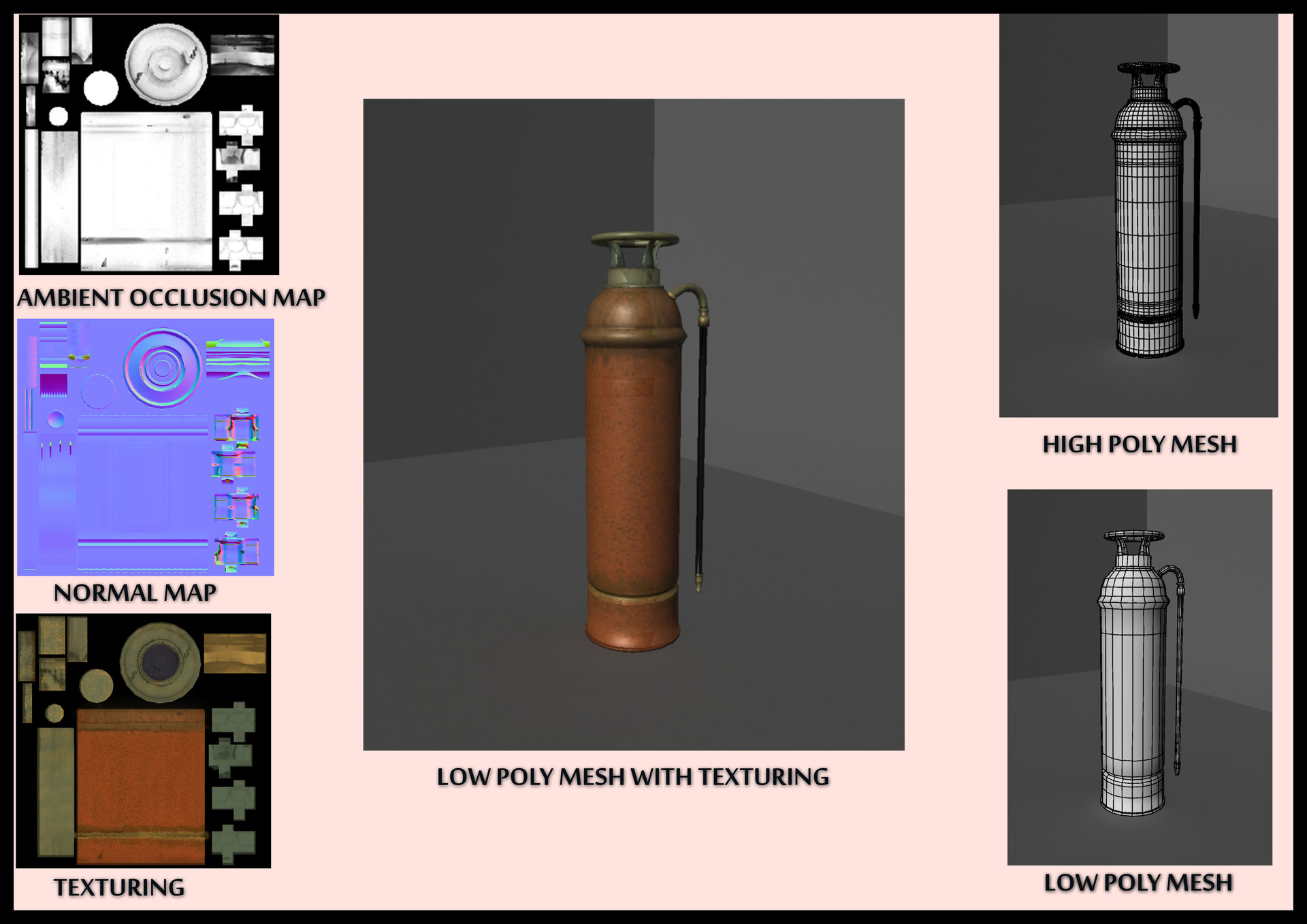 ArtStation - Prop Modeling in maya