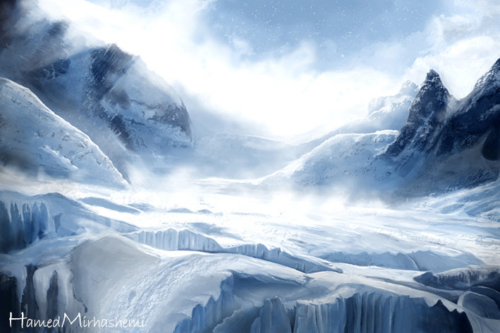 ArtStation - Ice Mountain