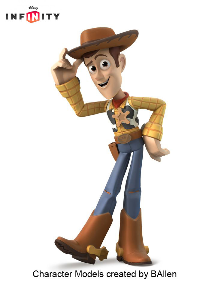 ArtStation - Disney Infinity Woody