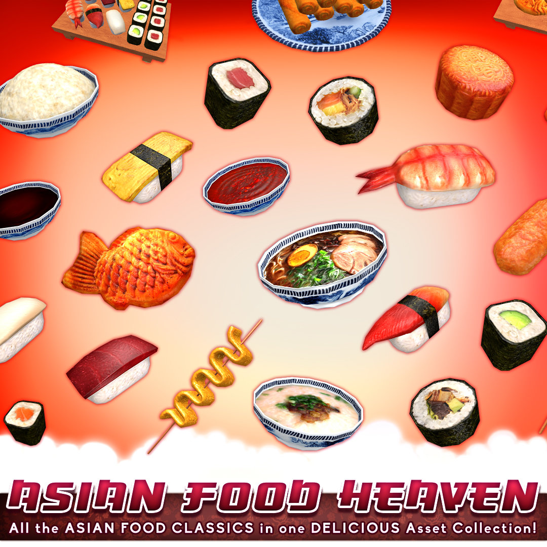 ArtStation - Asian Food Heaven