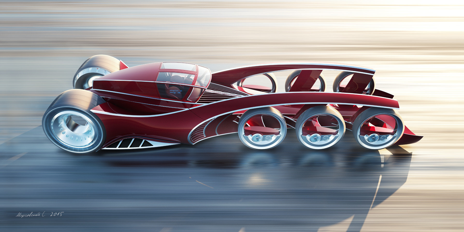 ArtStation - Zeus concept vehicle