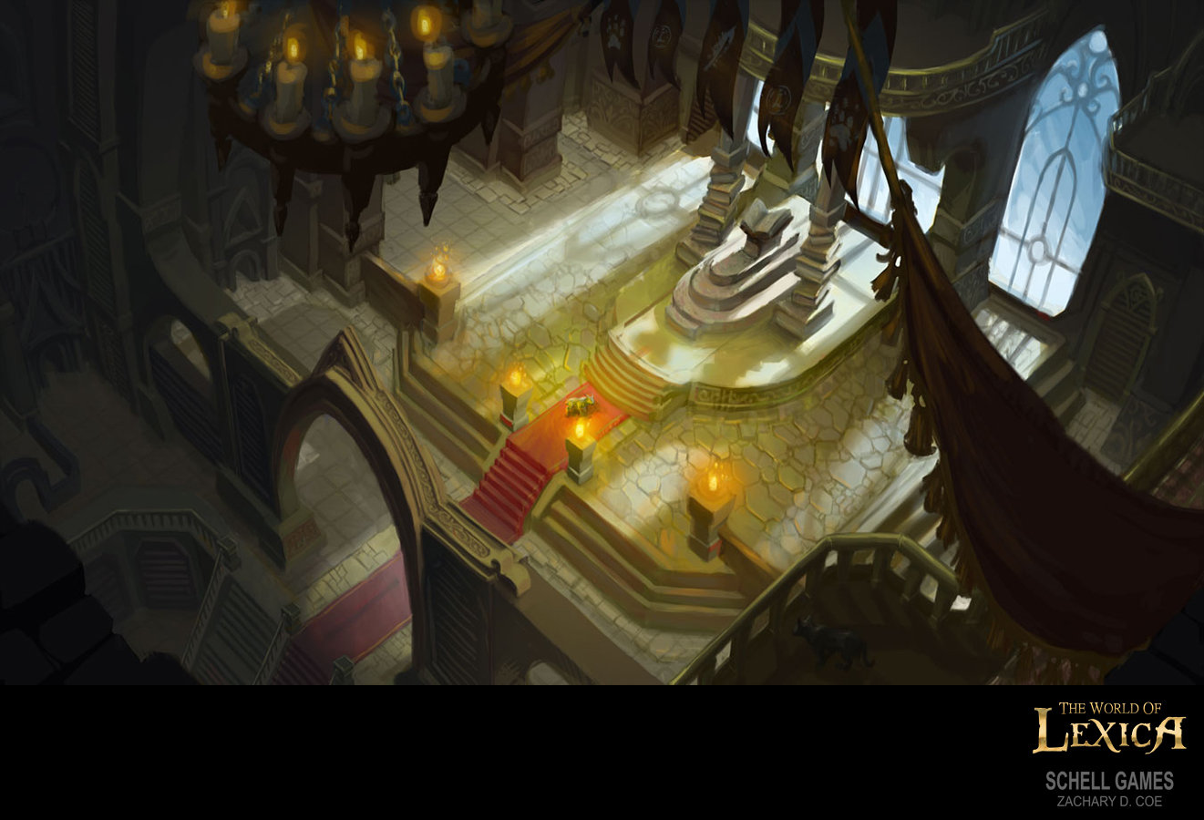 ArtStation - Great Hall Key Art for Lexica