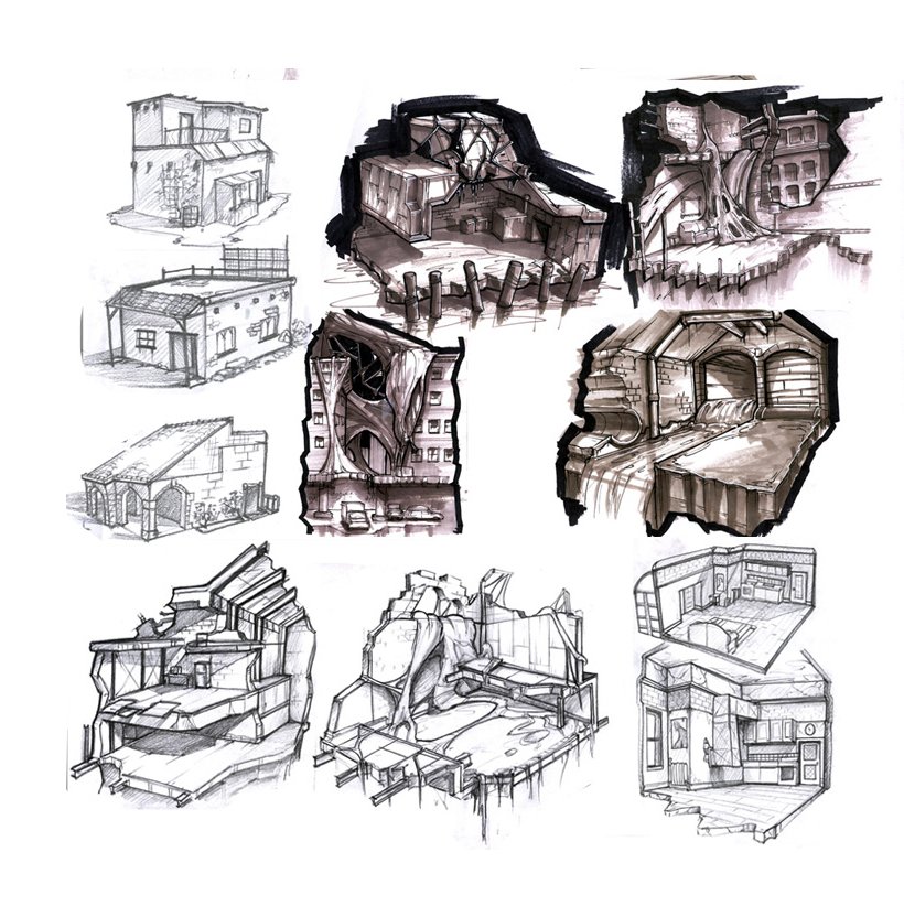 ArtStation - Old Buildings