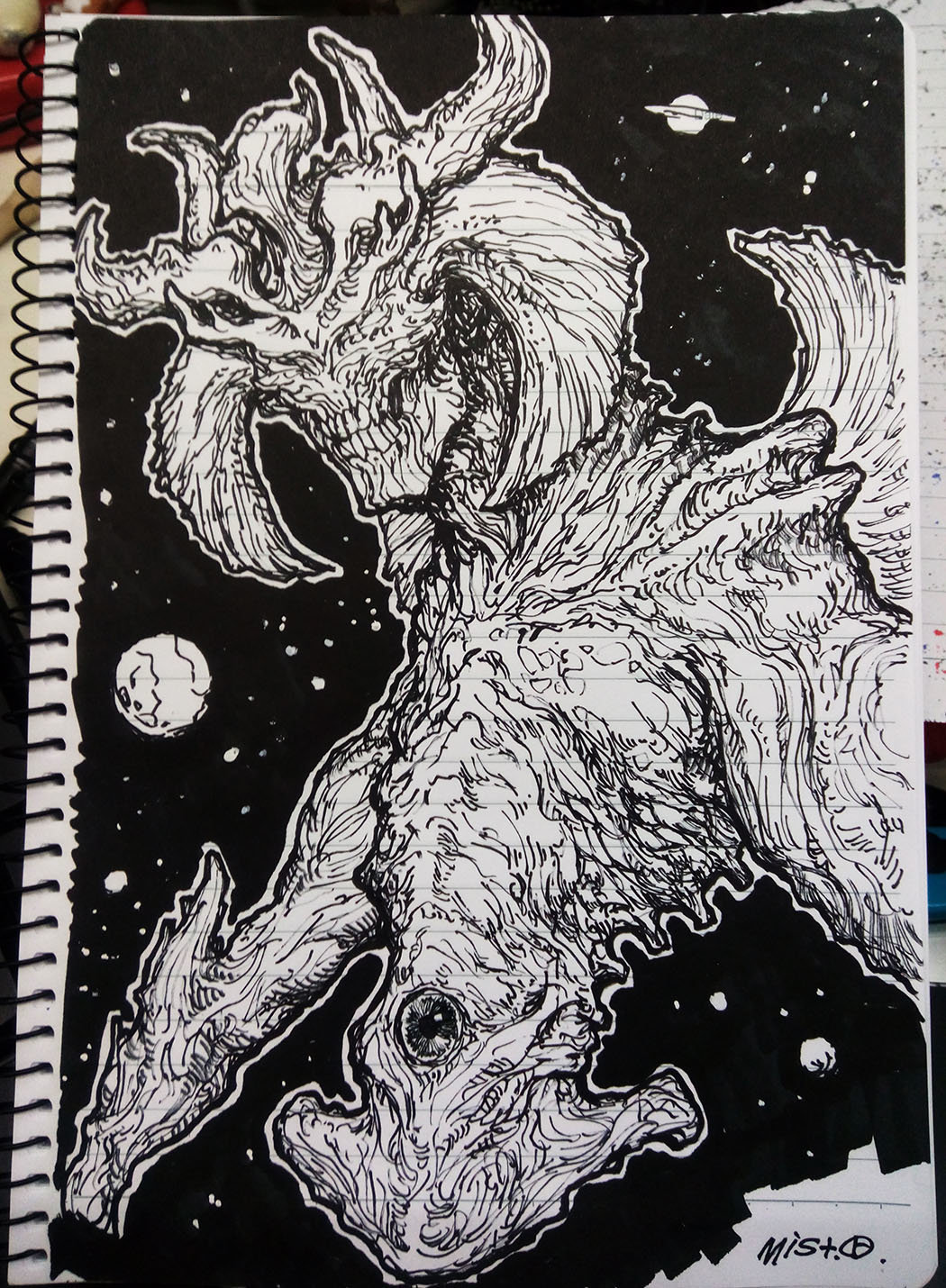 ArtStation - The ancient god of the universe