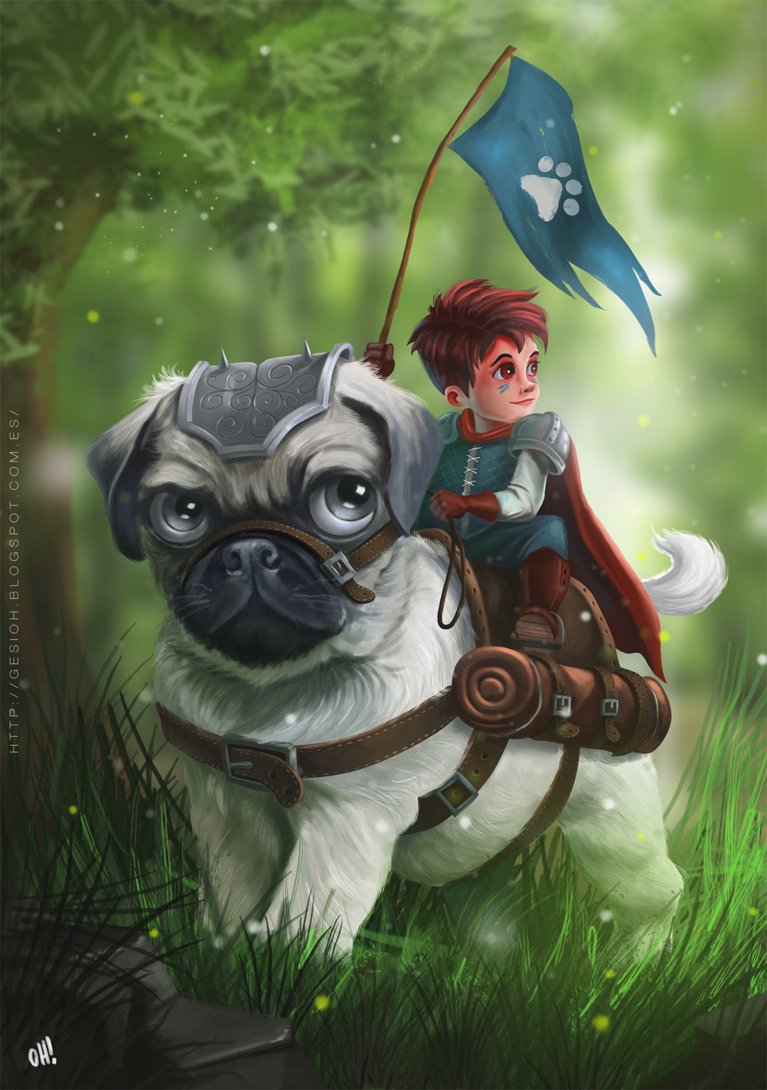 ArtStation - Pug adventure