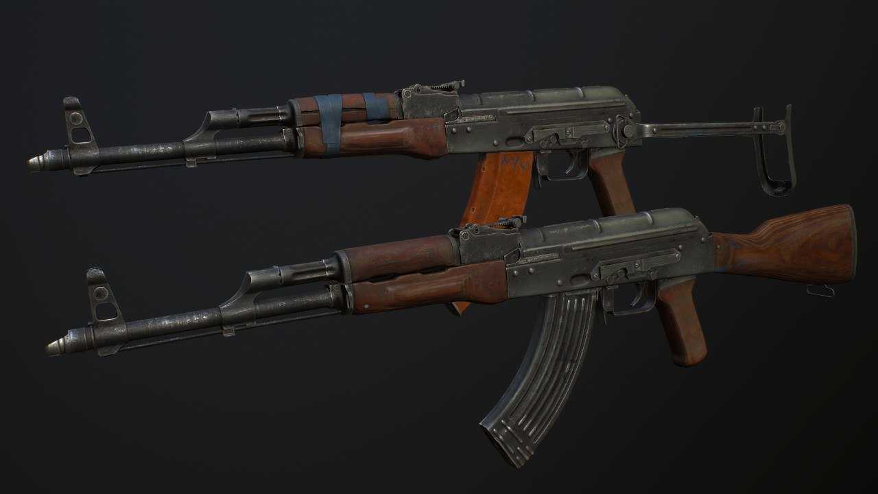 ArtStation - "AKM" and "AKMS"