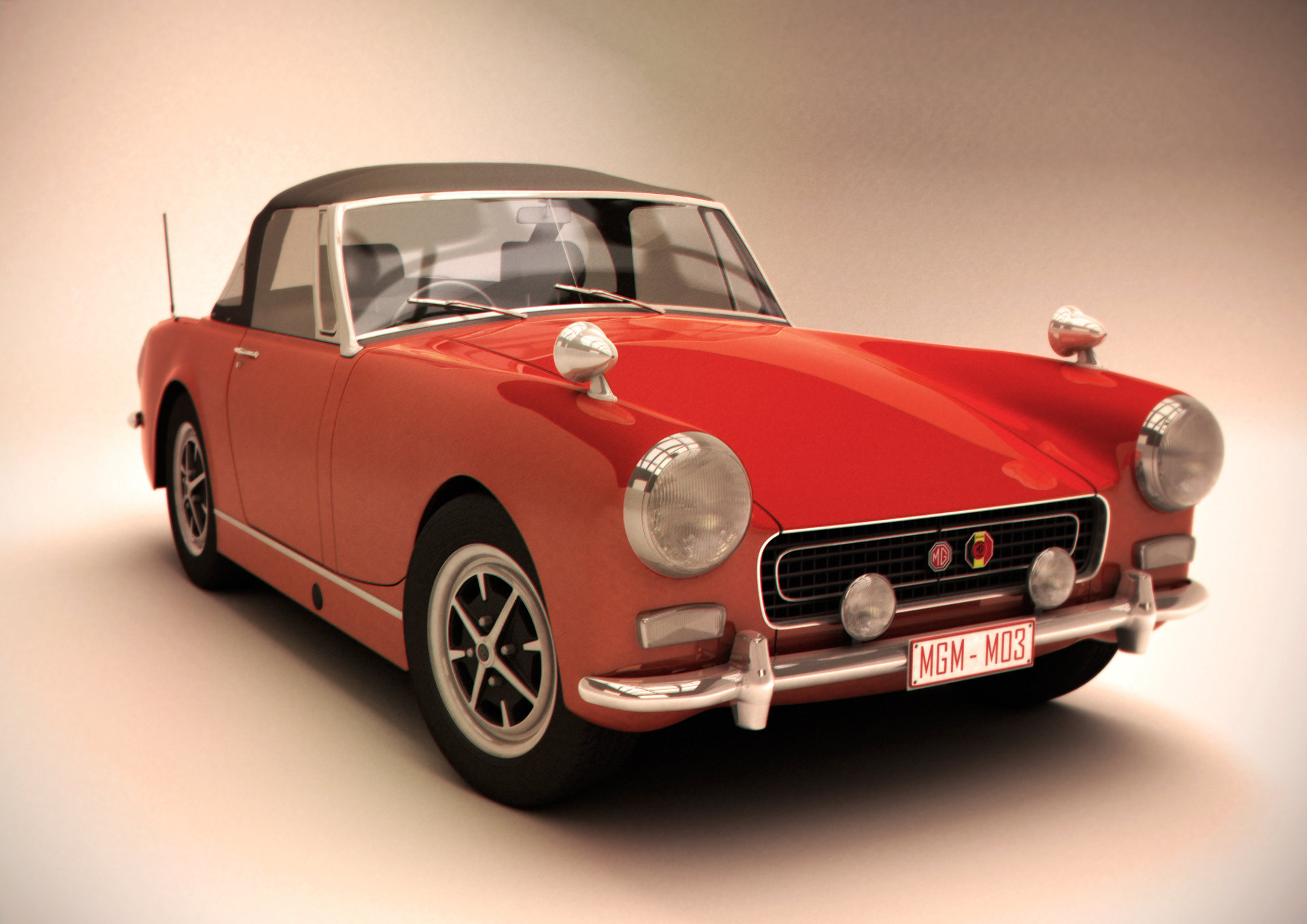 ArtStation - MG Midget Mark 3