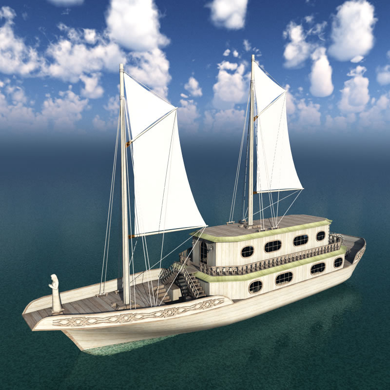 ArtStation - Elven Healer Ship R2