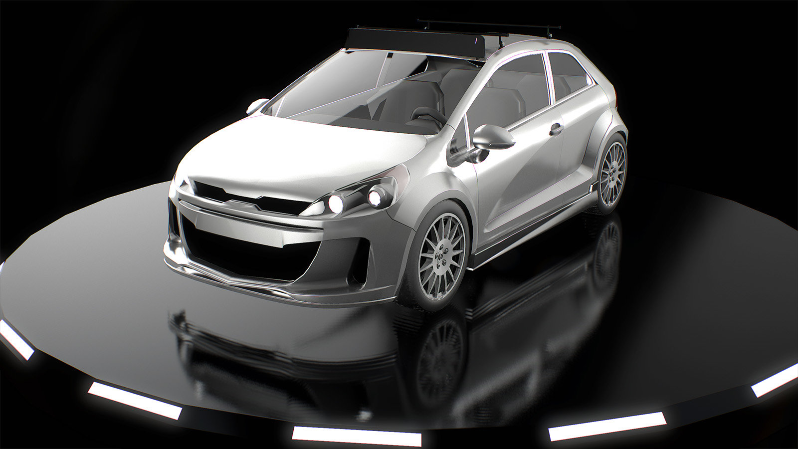 ArtStation - Kia - Mobile game model