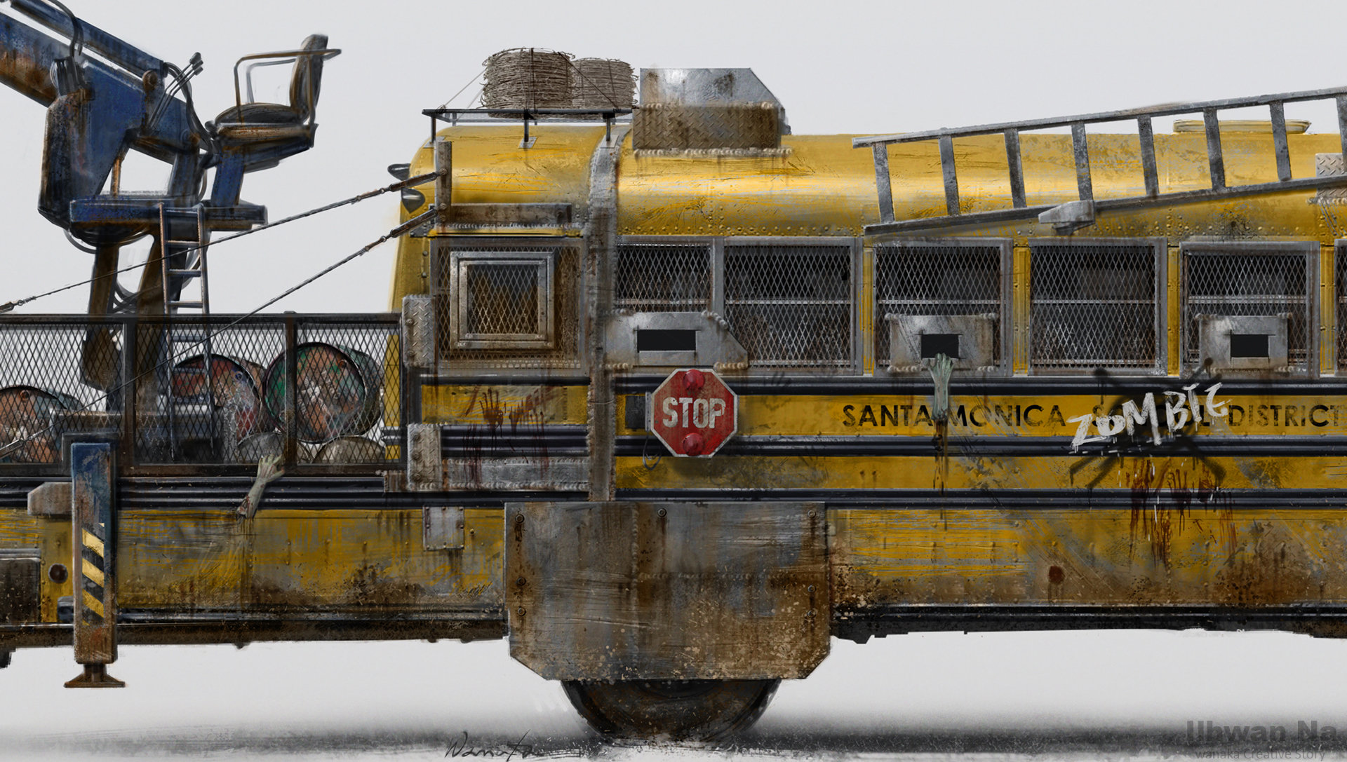 ArtStation - ZOMBIE SCHOOL