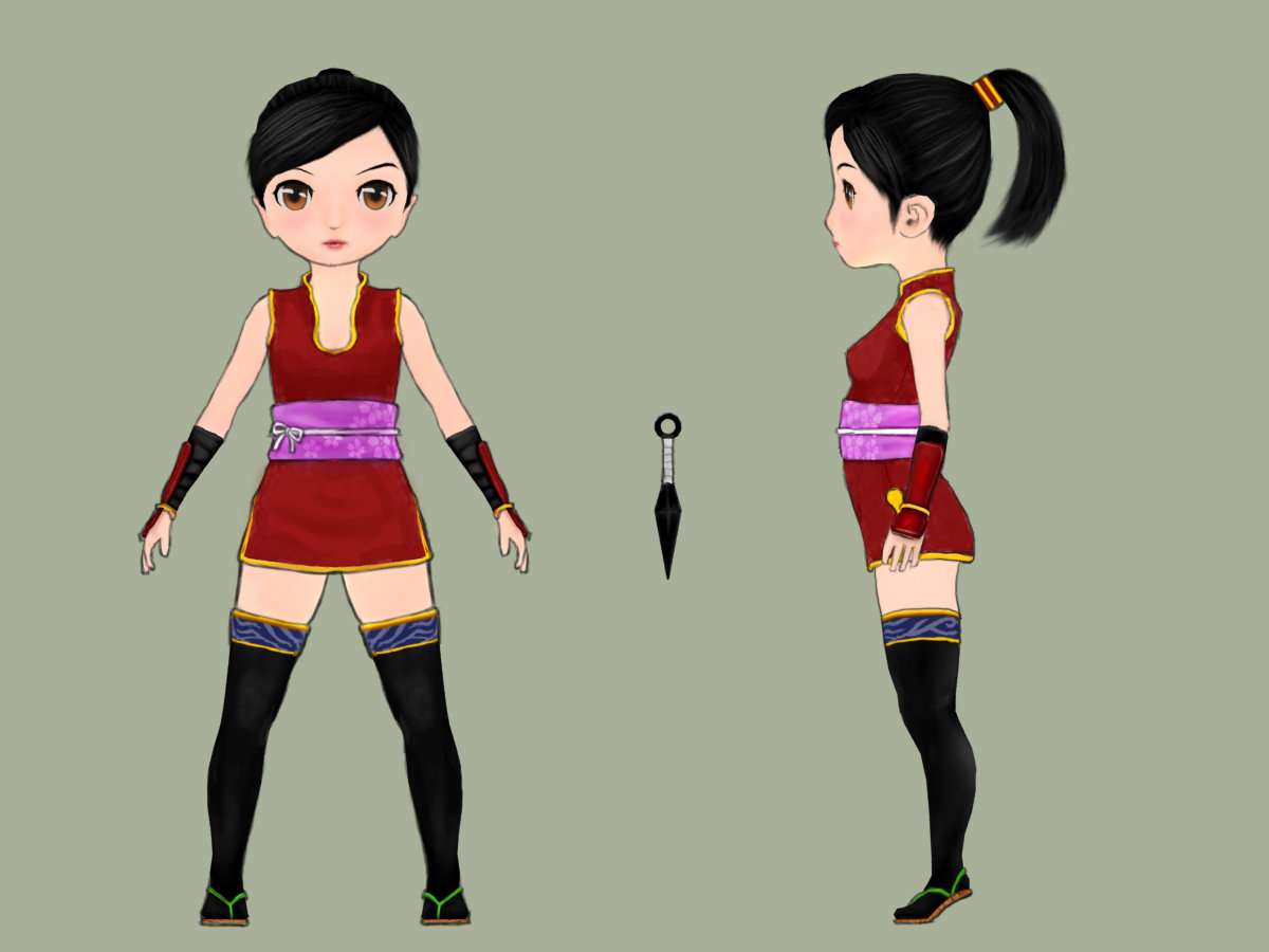 ArtStation - NINJA GIRL