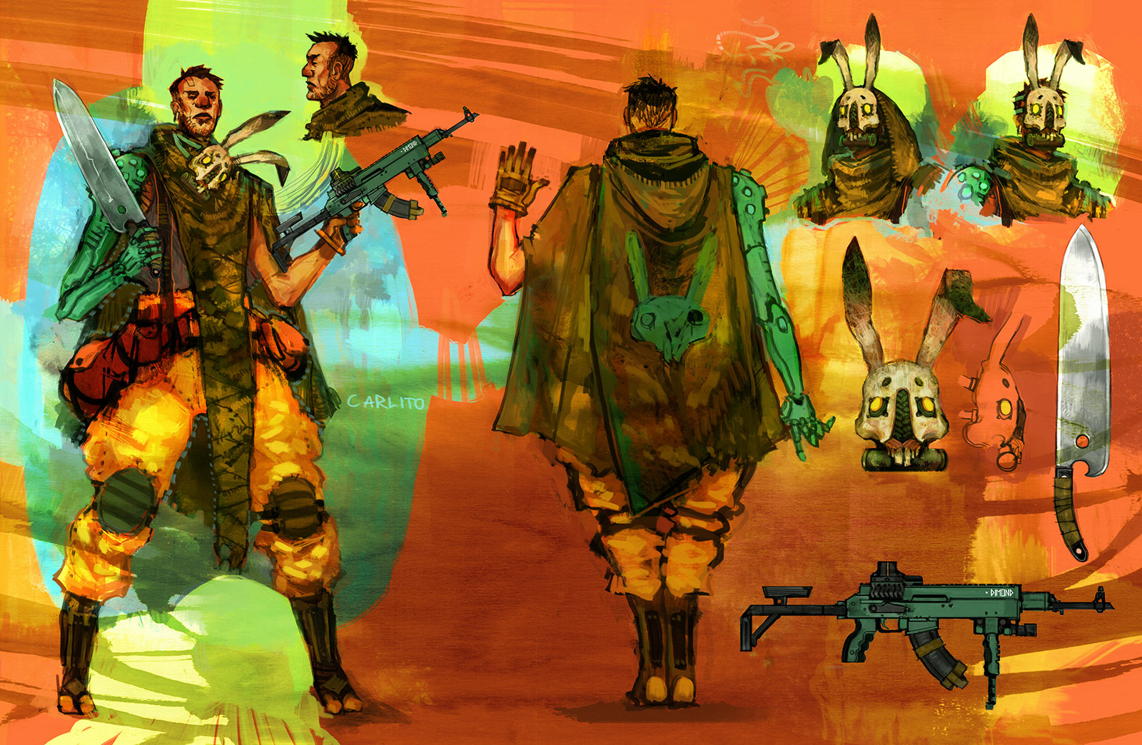 ArtStation - Carlito the Rabbits Scout