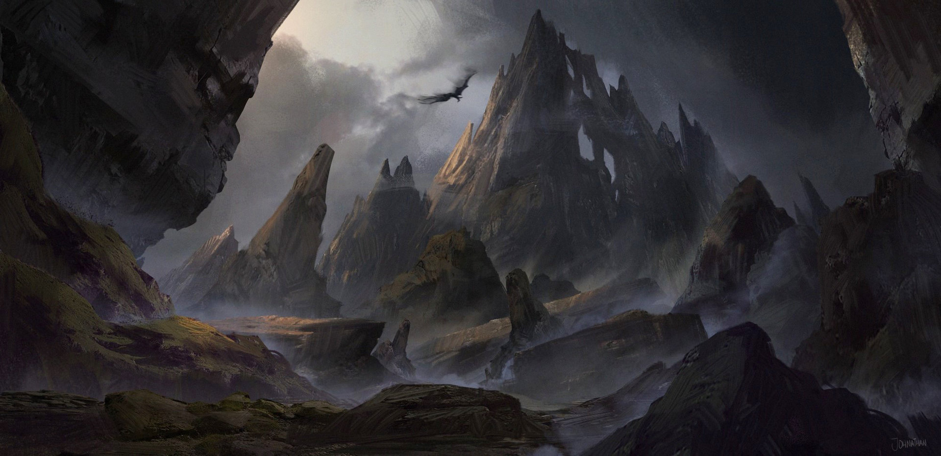 ArtStation - Mountain of Shadows