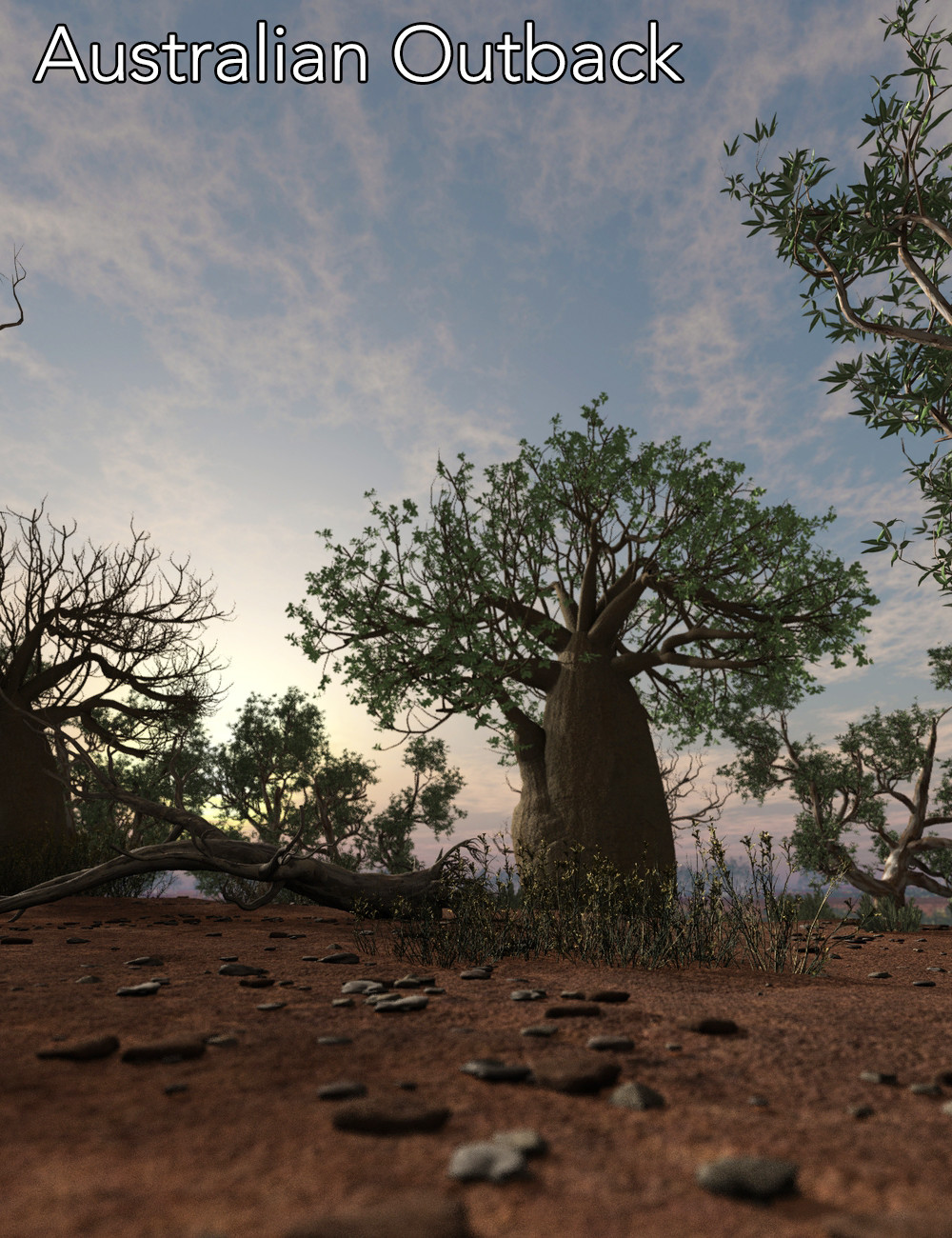 ArtStation - Australian Outback model set