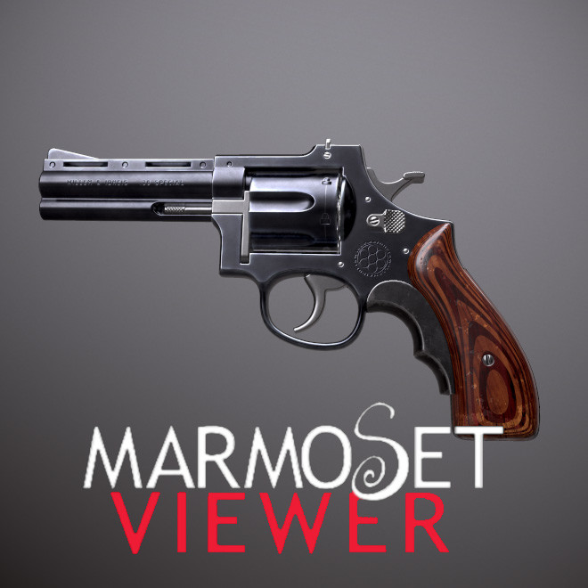 ArtStation - .38 Special Revolver