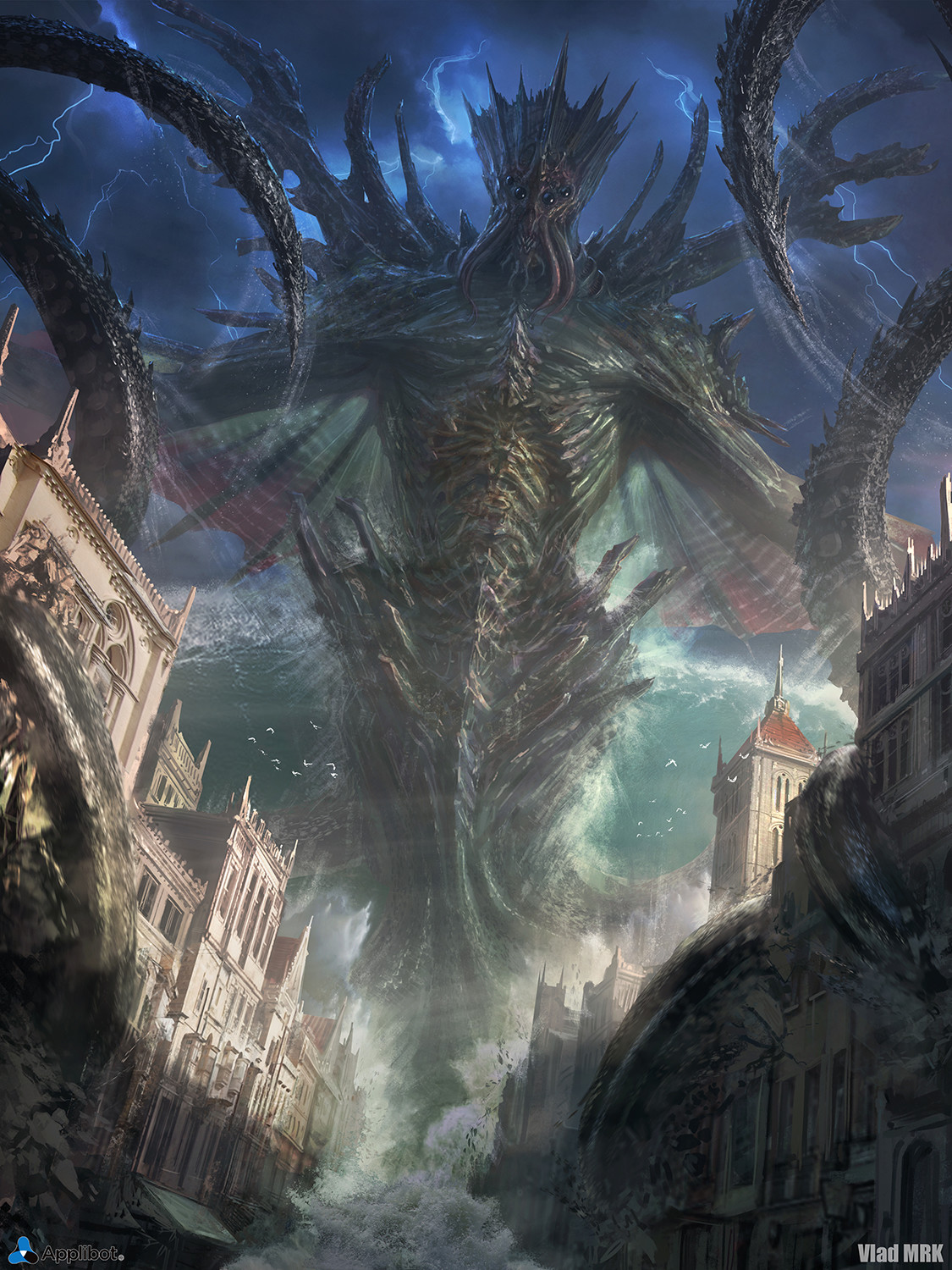 ArtStation - Dagon, the Sea Emperor