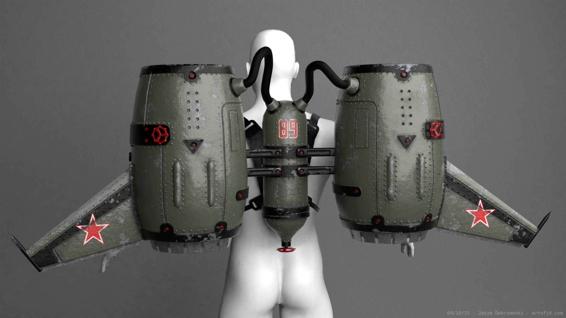 ArtStation - Soviet jetpack