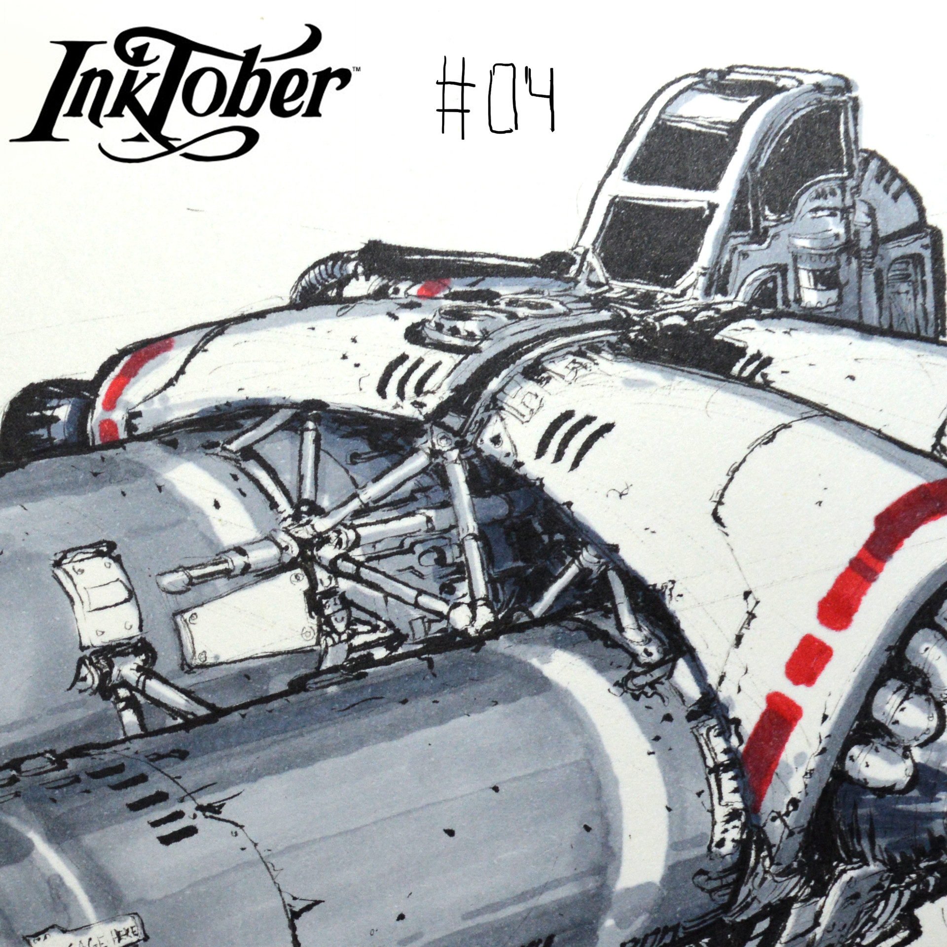 ArtStation - Inktober sketch 04