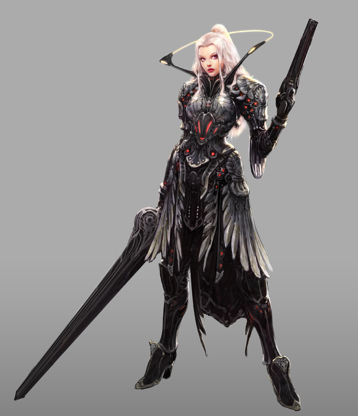 ArtStation - armored woman