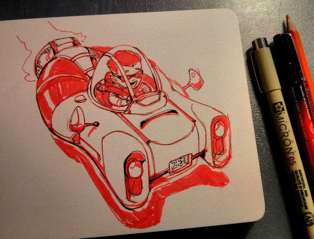 ArtStation - Inktober - Day 01