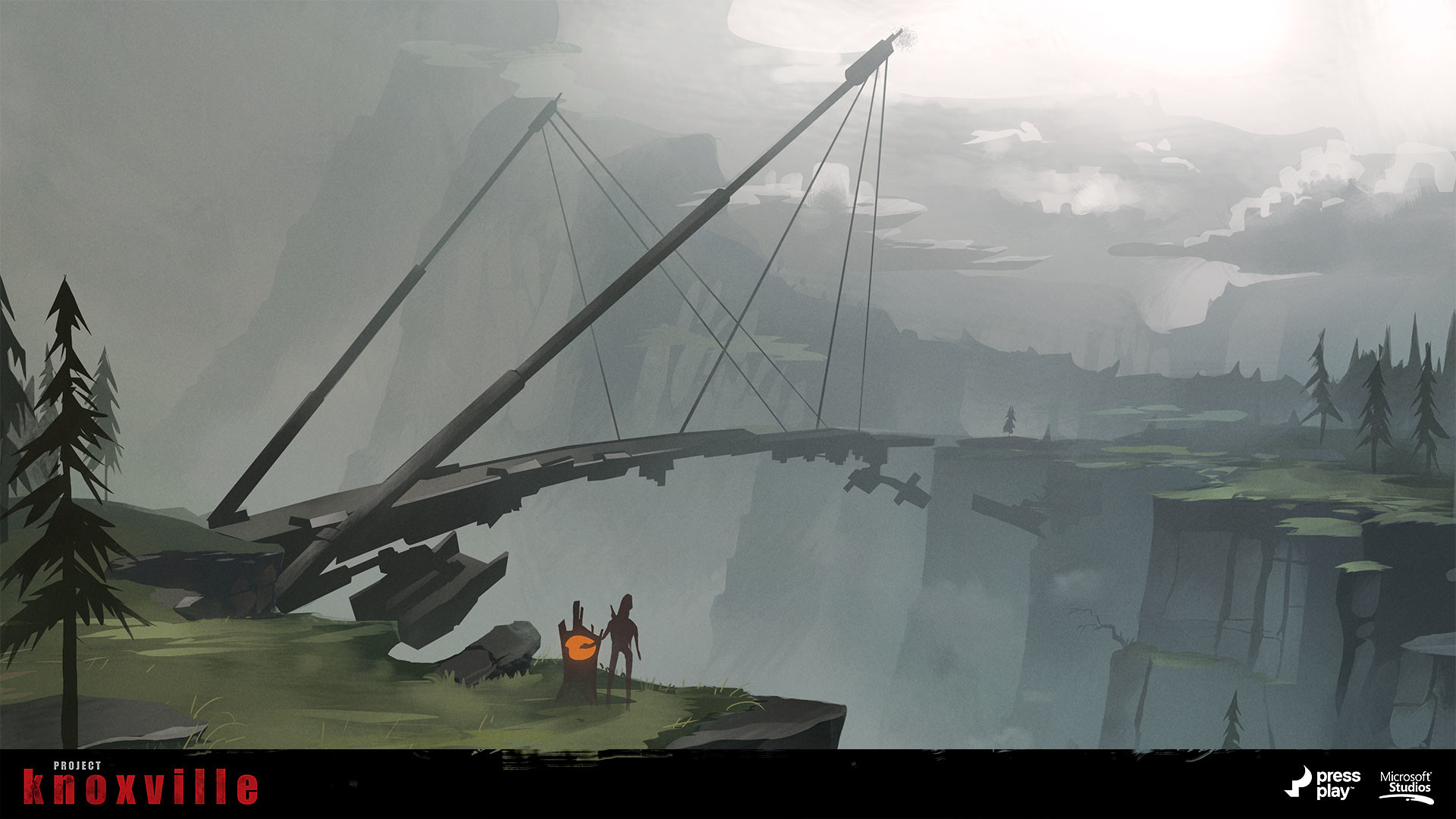 Press Play - Knoxville Art Diorama Concept Art