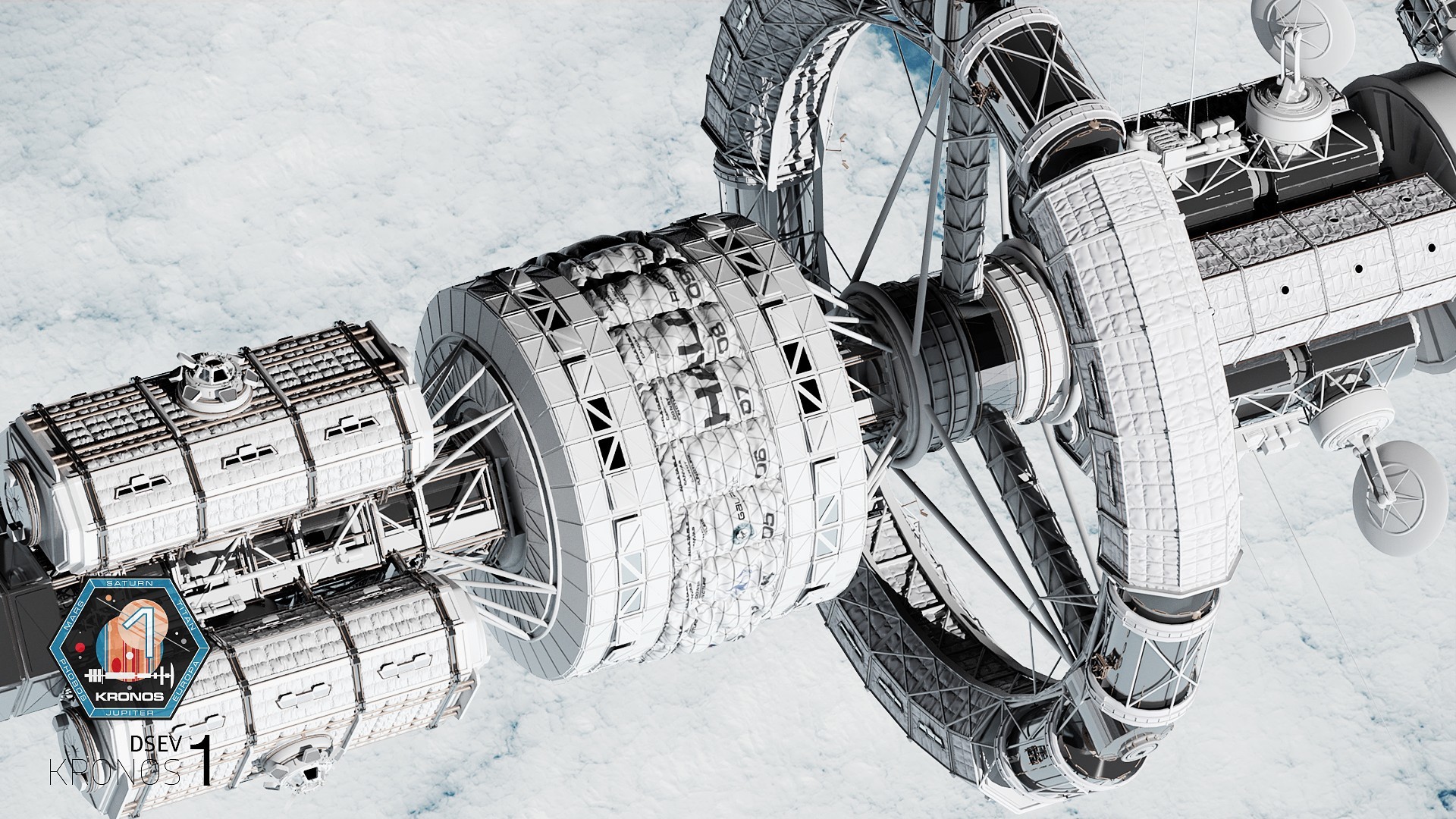 ArtStation - Kronos 1 - WIP