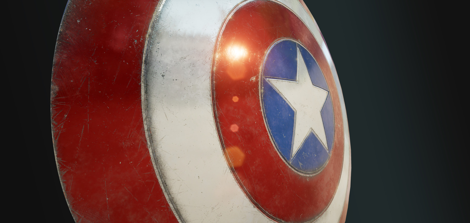 ArtStation - Cpt. America: Shield Iteration