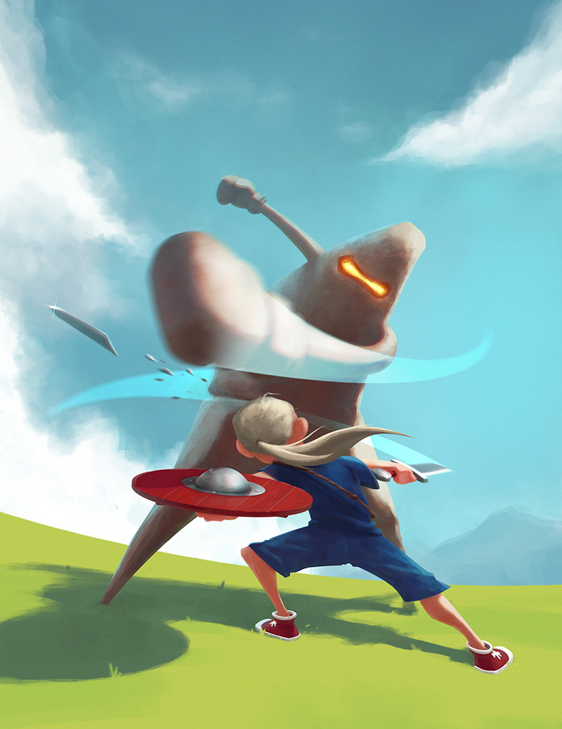 ArtStation - Broken Blade